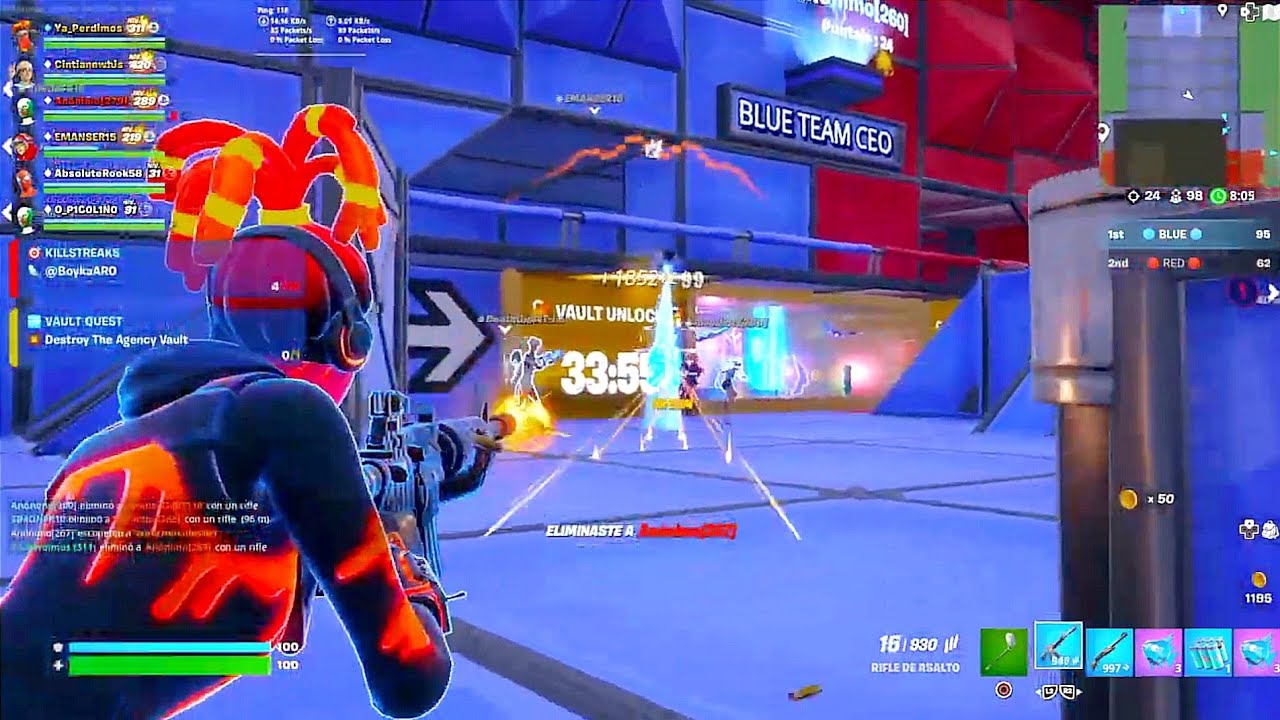 100 Kills RED vs BLUE FORTNITE - YouTube