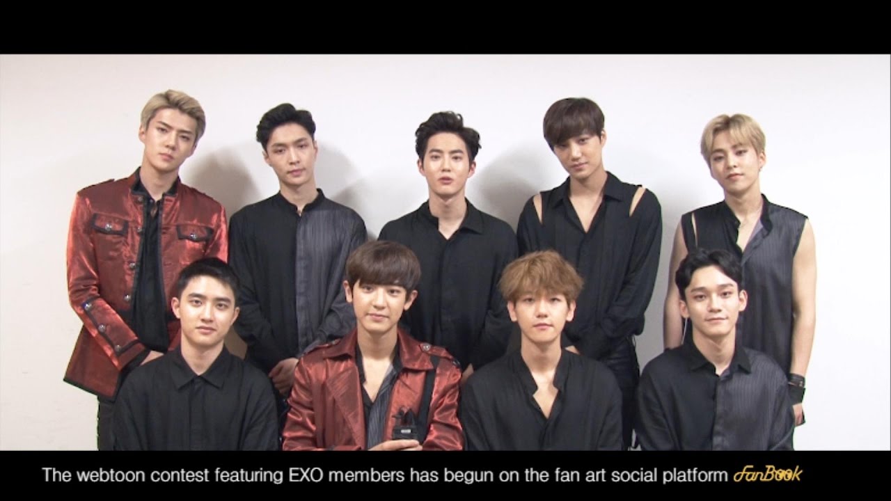FanBook EXO Webtoon Contest (EXO’toon) Promotion Video - YouTube