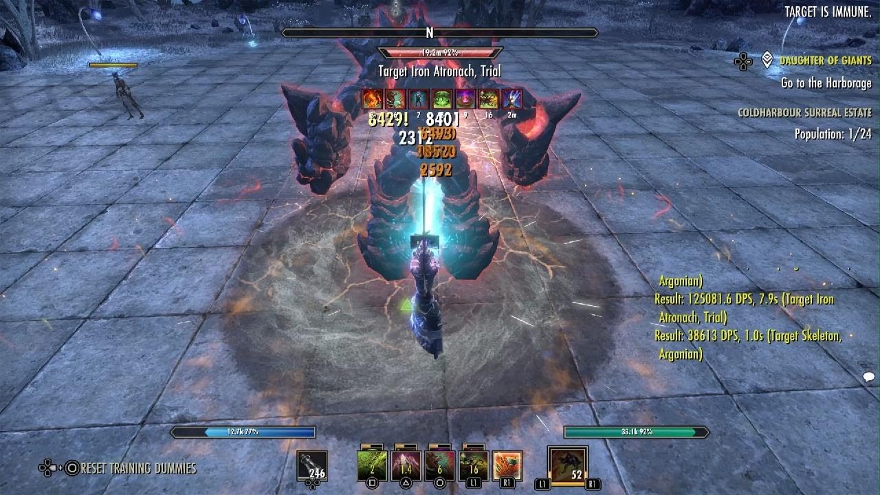 The Elder Scrolls Online stamarc deadly depth 116 - YouTube