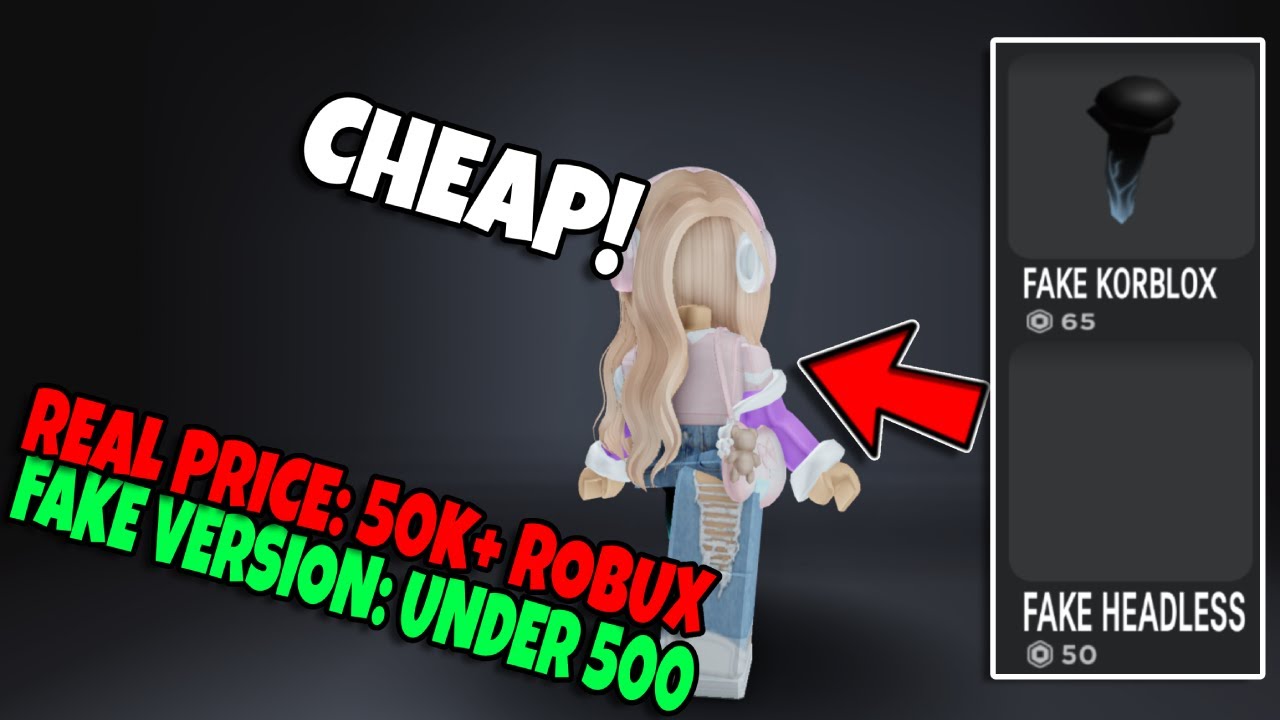 How to make a RICH Girl Avatar for CHEAP! (Under 500 ROBUX) - YouTube
