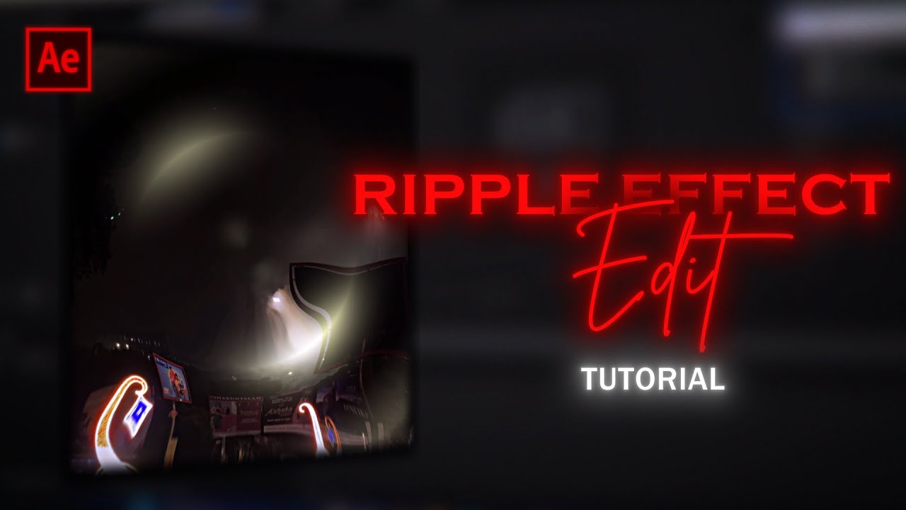 Want This Smooth Ripple Effect in Your Video? Here’s How! - YouTube