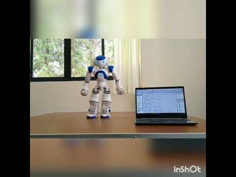 Presentación del robot Nao programado en choregraphe - YouTube