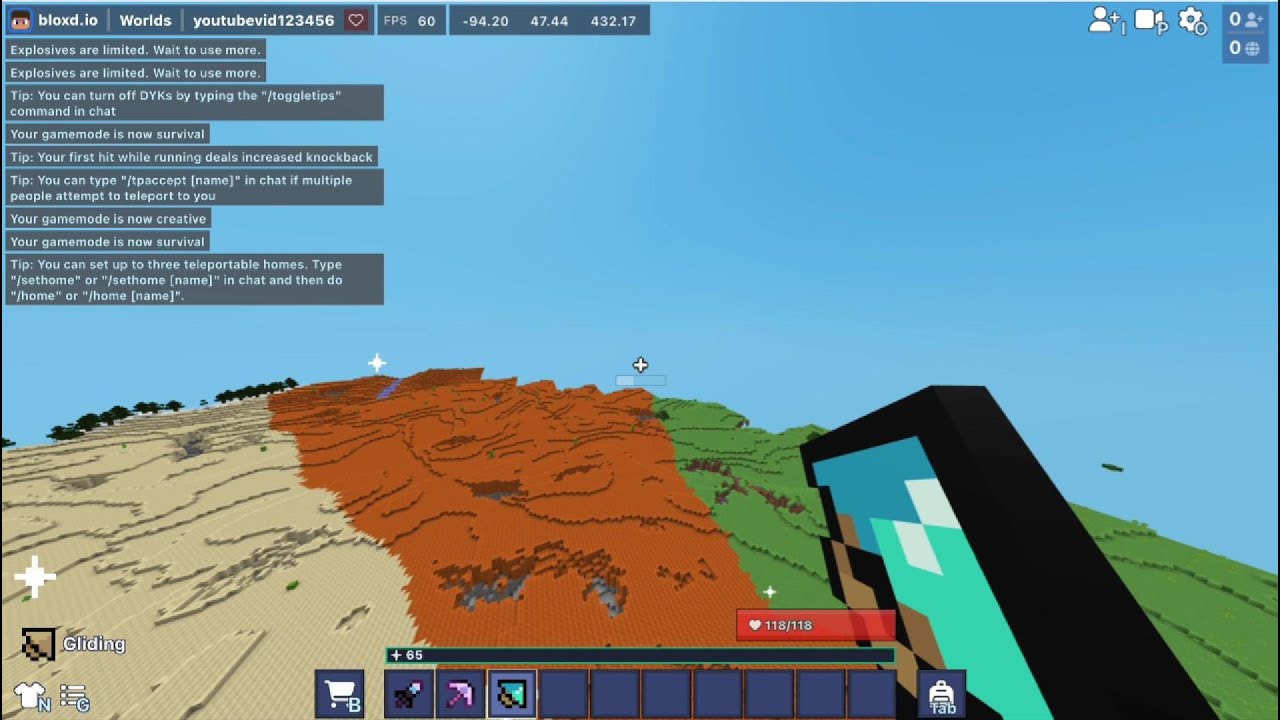 5 Tips, Tricks, and Hacks in Bloxd.io - YouTube