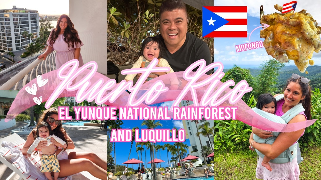 🇵🇷🦜🌴PUERTO RICO VLOG| El Yunque rainforest, Luquillo and best ...