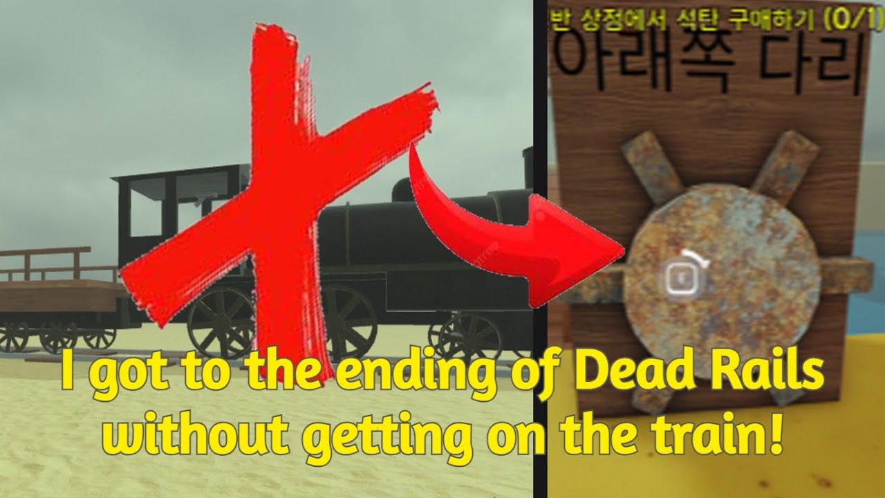I got to the ending of Dead Rails without getting on the train! - YouTube