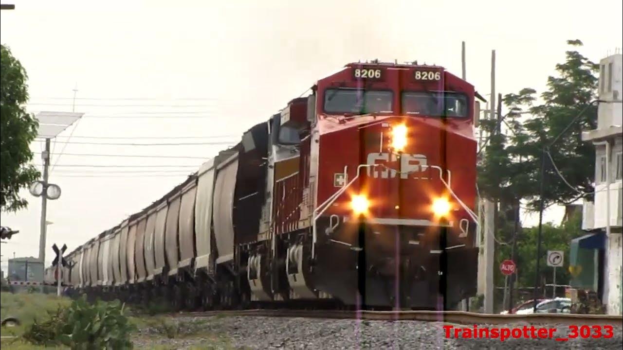 CP, CSX y BNSF en veloz Carrusel hacia Apaseo, GTO! - YouTube