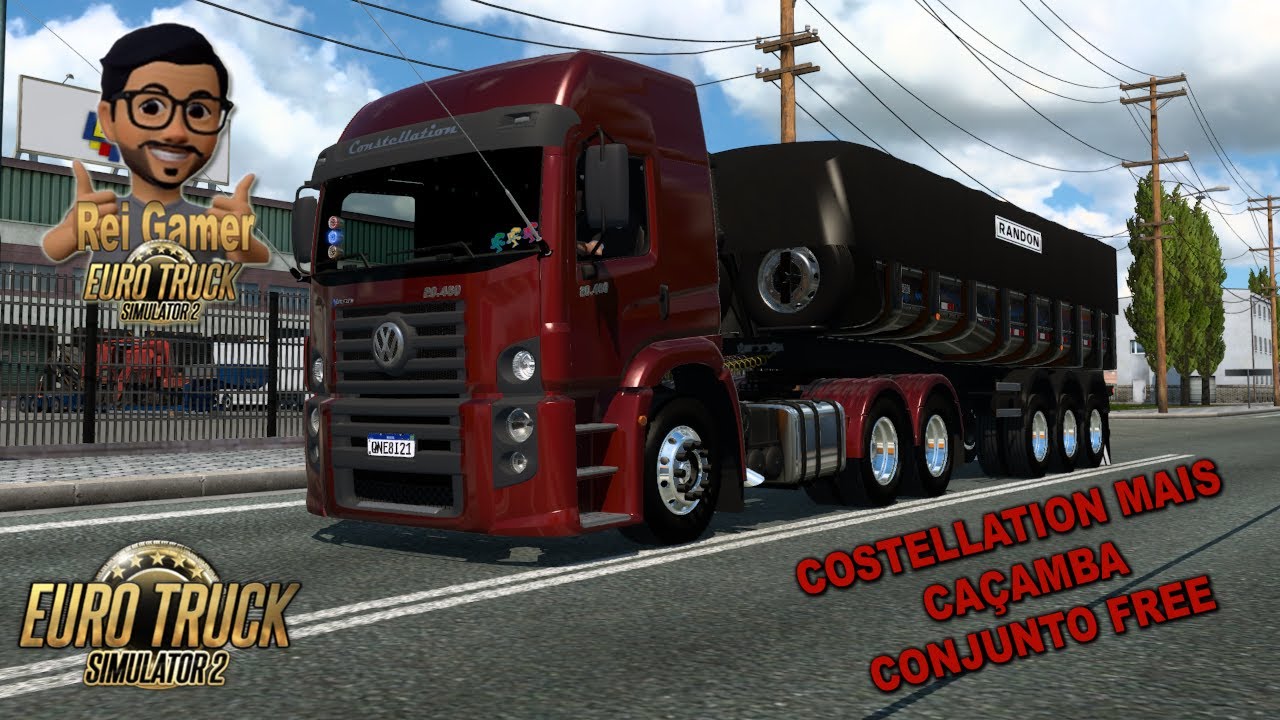 COSTELLATION MAIS CAÇAMBA, CONJUNTO FREE, (Rei Gamer). - YouTube