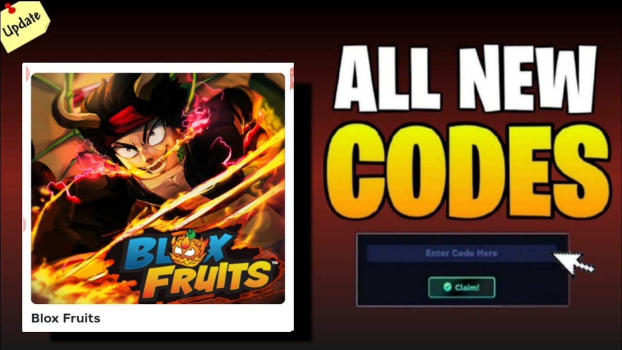 *SECRET UPDATE!* | Blox Fruits CODES 2025 | ROBLOX Blox Fruits CODES ...