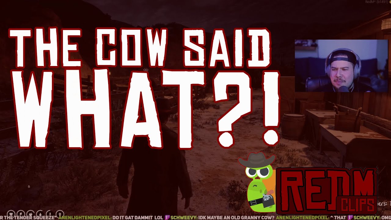 What the milked cow thinks! Funny RedM RP Clips! - YouTube