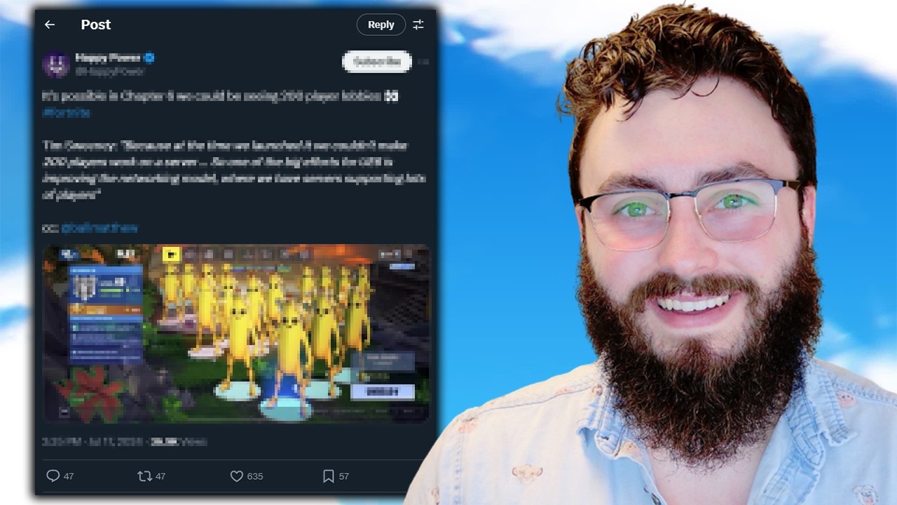 Epic Is Working on 200 Player Lobbies in Fortnite - YouTube