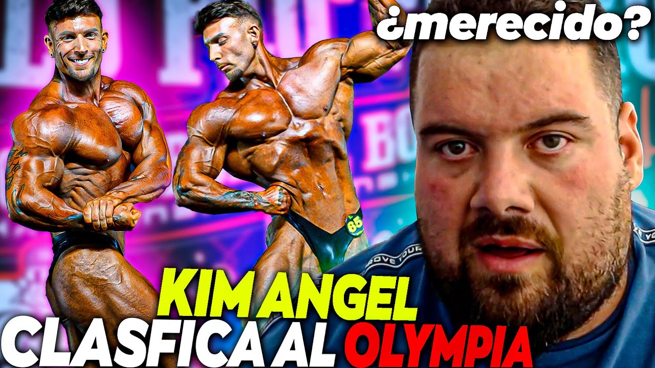 KIM ANGEL CLASIFICA PARA EL MR.OLYMPIA DE UNA MANERA MUY CUTRE - YouTube