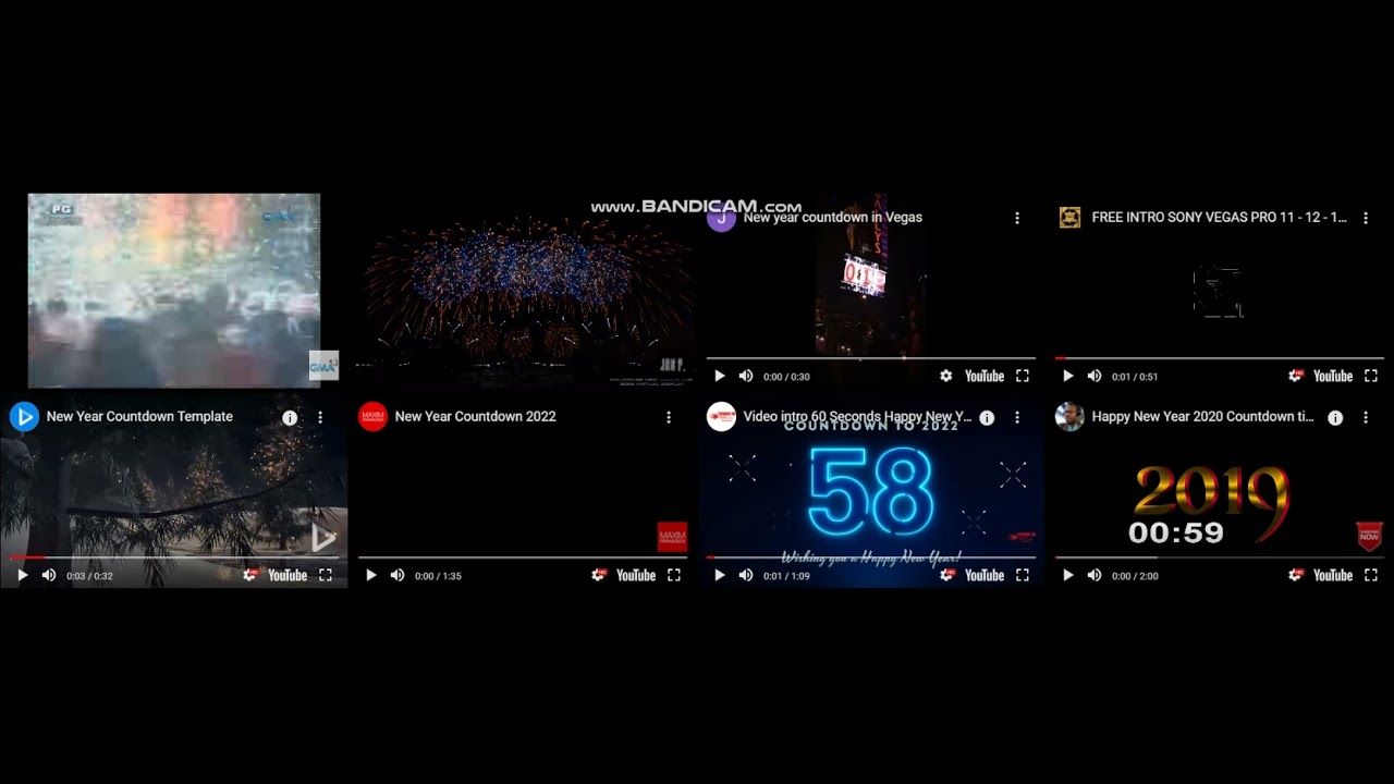 ALL HAPPY NEW YEAR COUNTDOWN 79 - YouTube