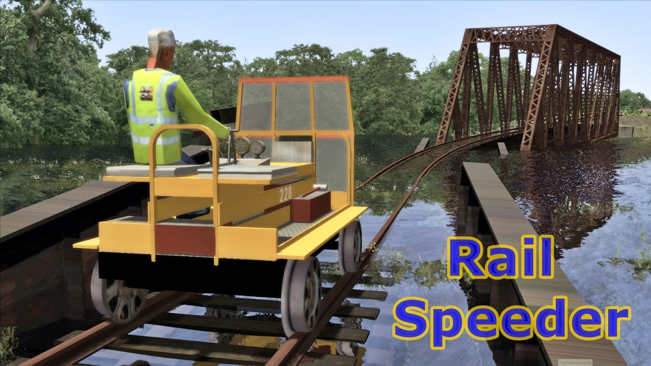 Rail Speeder Adventure - Abandoned Railroads - YouTube