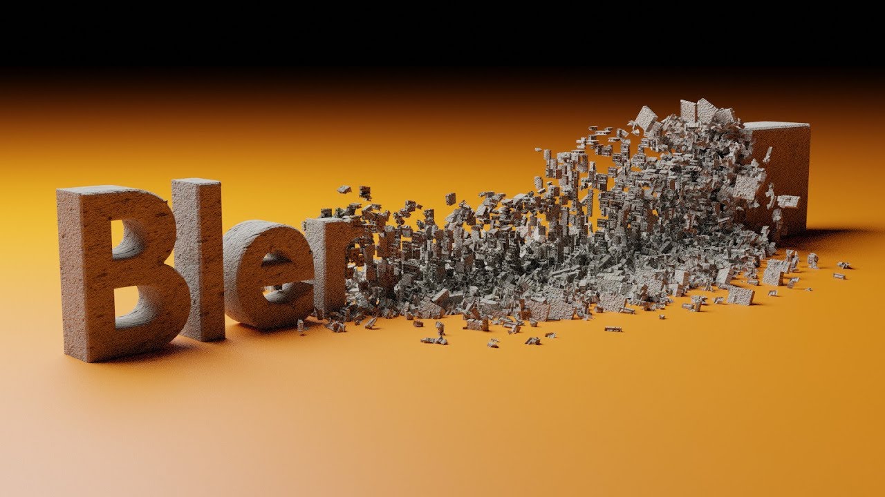 Blender 2.8 Tutorial: Crumbling Transformation - YouTube
