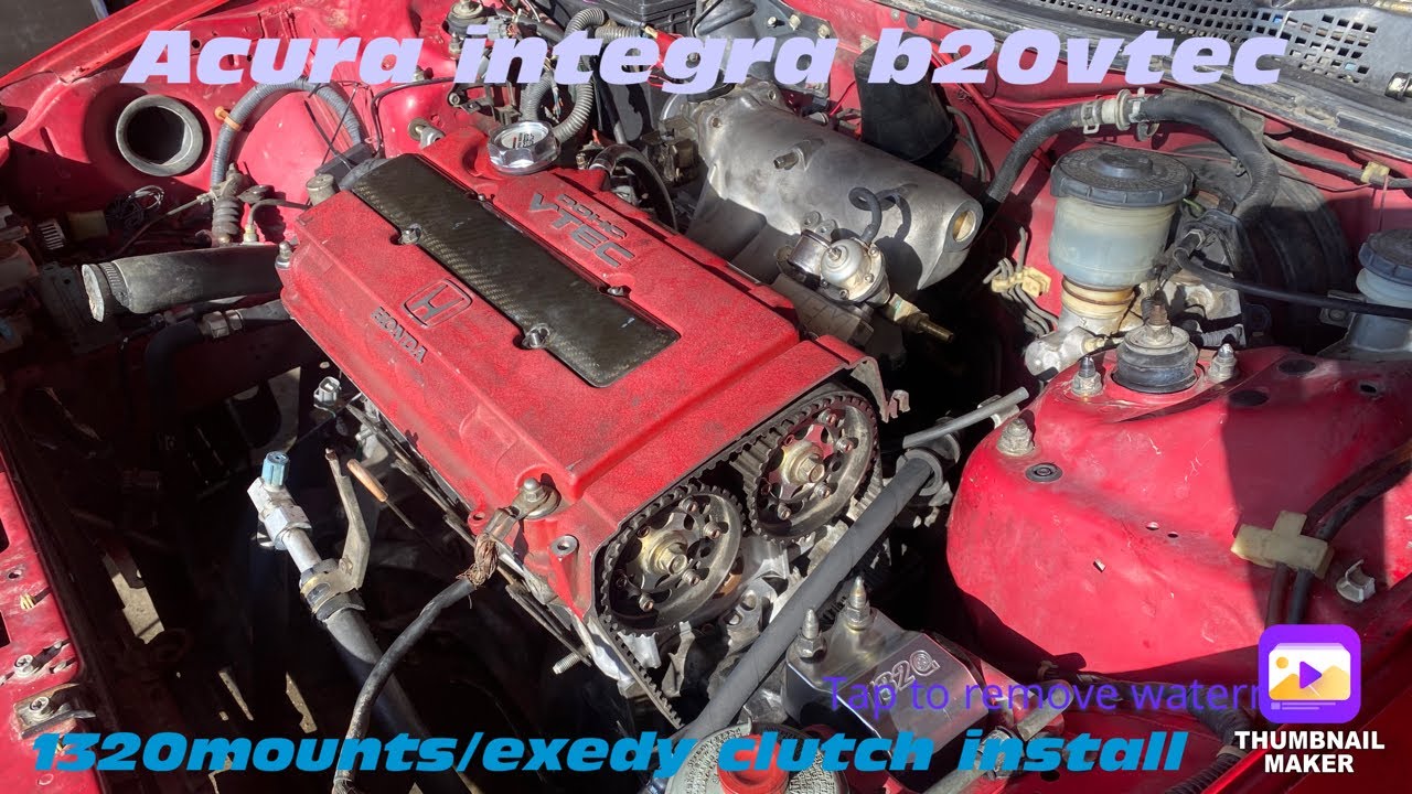 Acura integra b20 vtec swap part 2 - YouTube