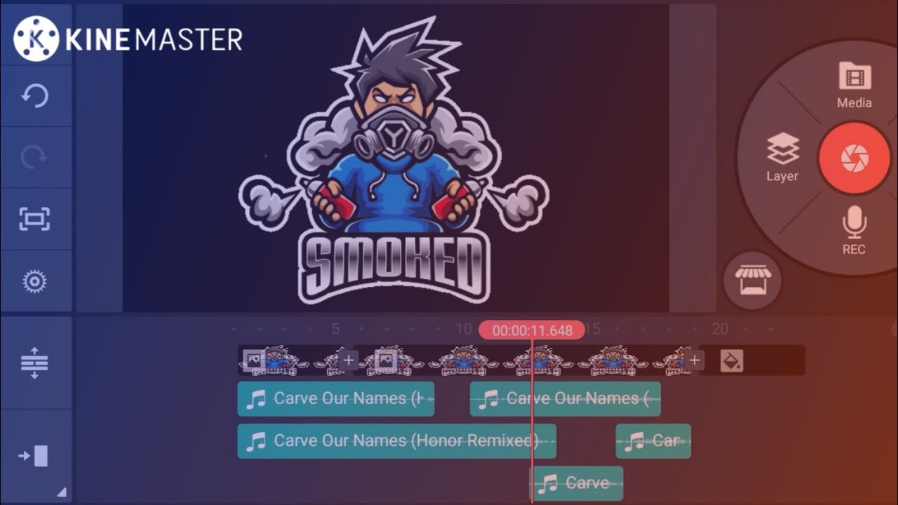 How To Make Intro In Kinemaster For Gaming | Gaming Intro | MVG PRO ...