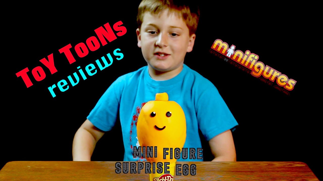 Lego Minifigure Play-Doh Surprise Egg - YouTube