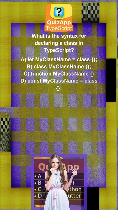 Typescript What Is The Syntax For Declaring A Class In Typescript Youtube 6615