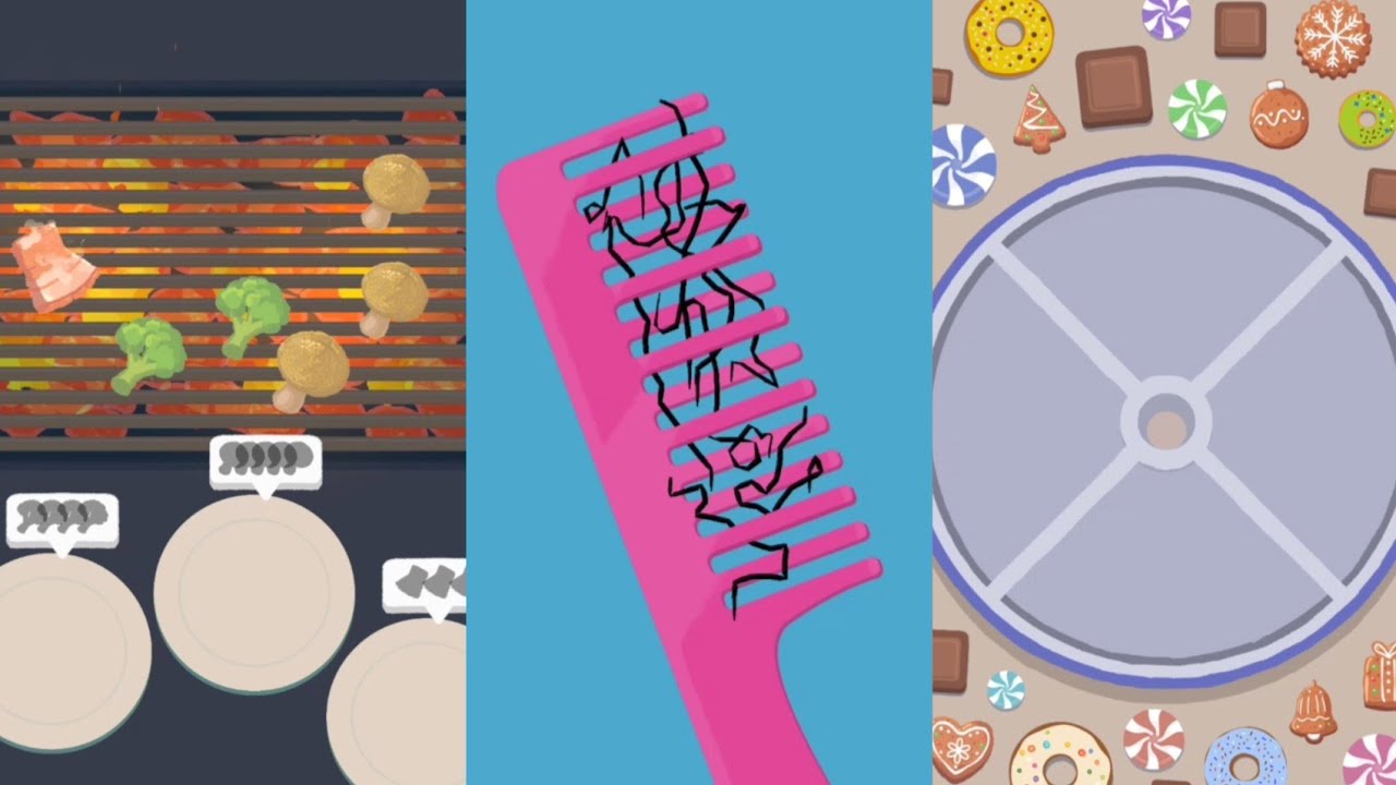 Satisdom Level 91 - 100 Game anak santai ASMR - YouTube