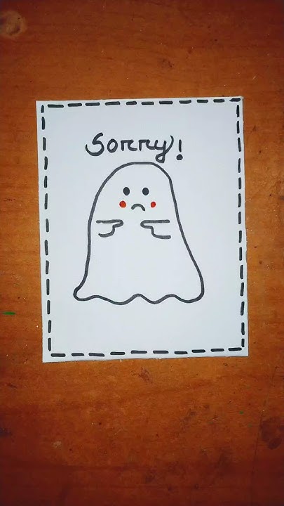 Sorry card making ideas 🎨 #shorts #art #diy - YouTube