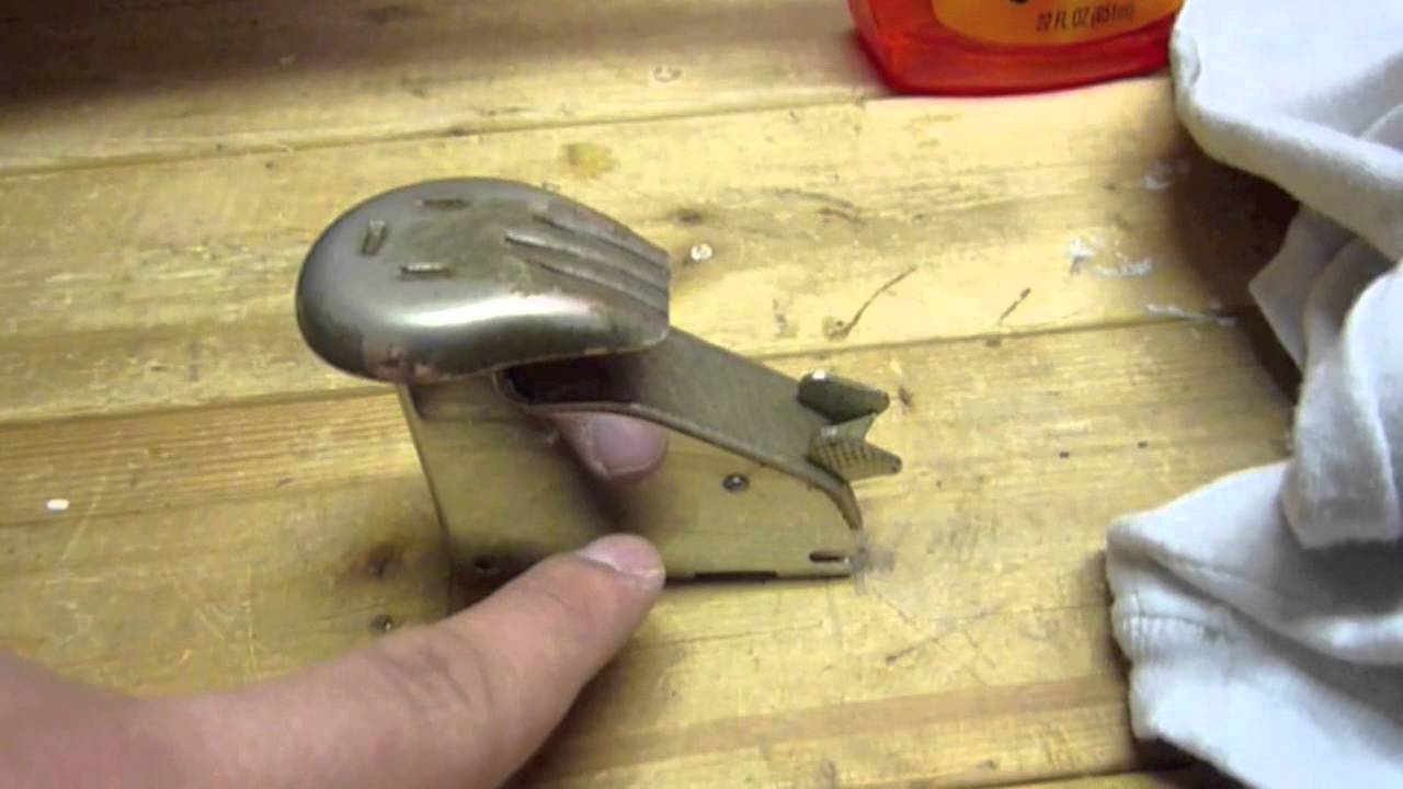 Vintage Late 1940's/Early 1950's Bates "Mercury Jr" Stapler Restoration ...