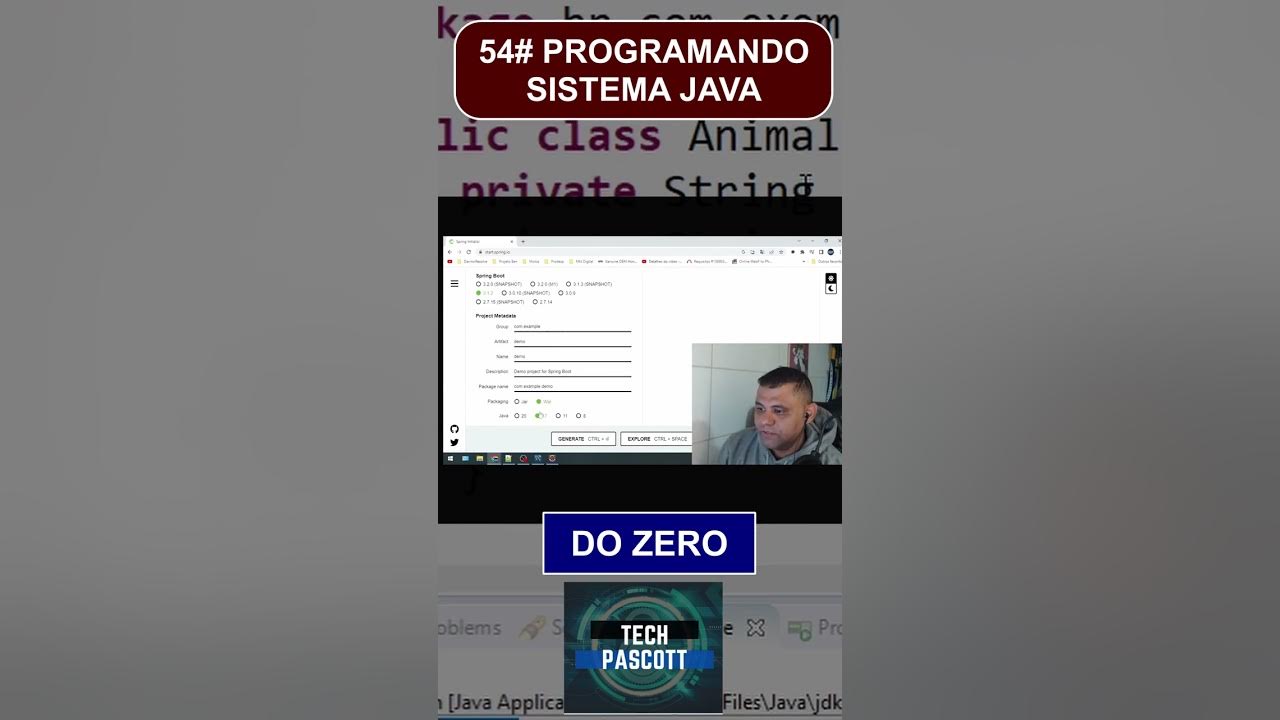 #54 Programando Sistema do ZERO com Java - JSP - HTML - CSS - JQuery - Mysql #excel #windows # ...