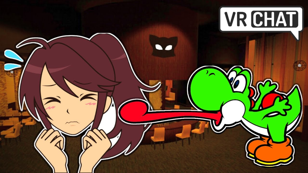 Yoshi CREEPS OUT the Ladies (vrchat) #short - YouTube