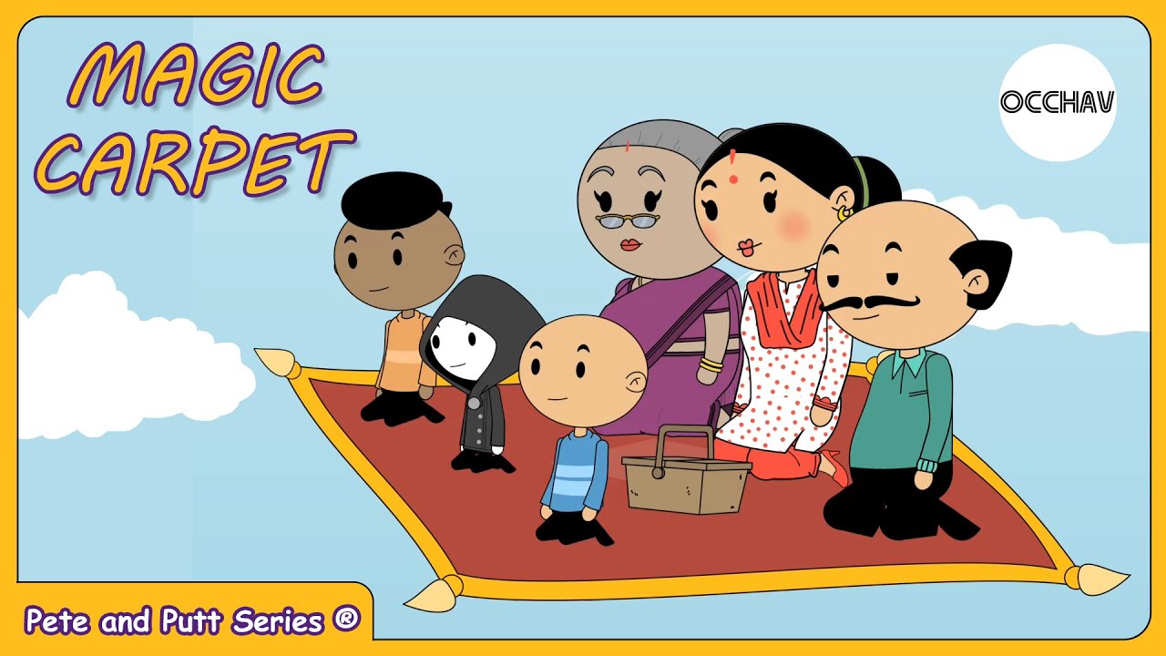 MAGIC CARPET | Pete and Putt Series® | Cartoon | short stories | OCCHAV ...