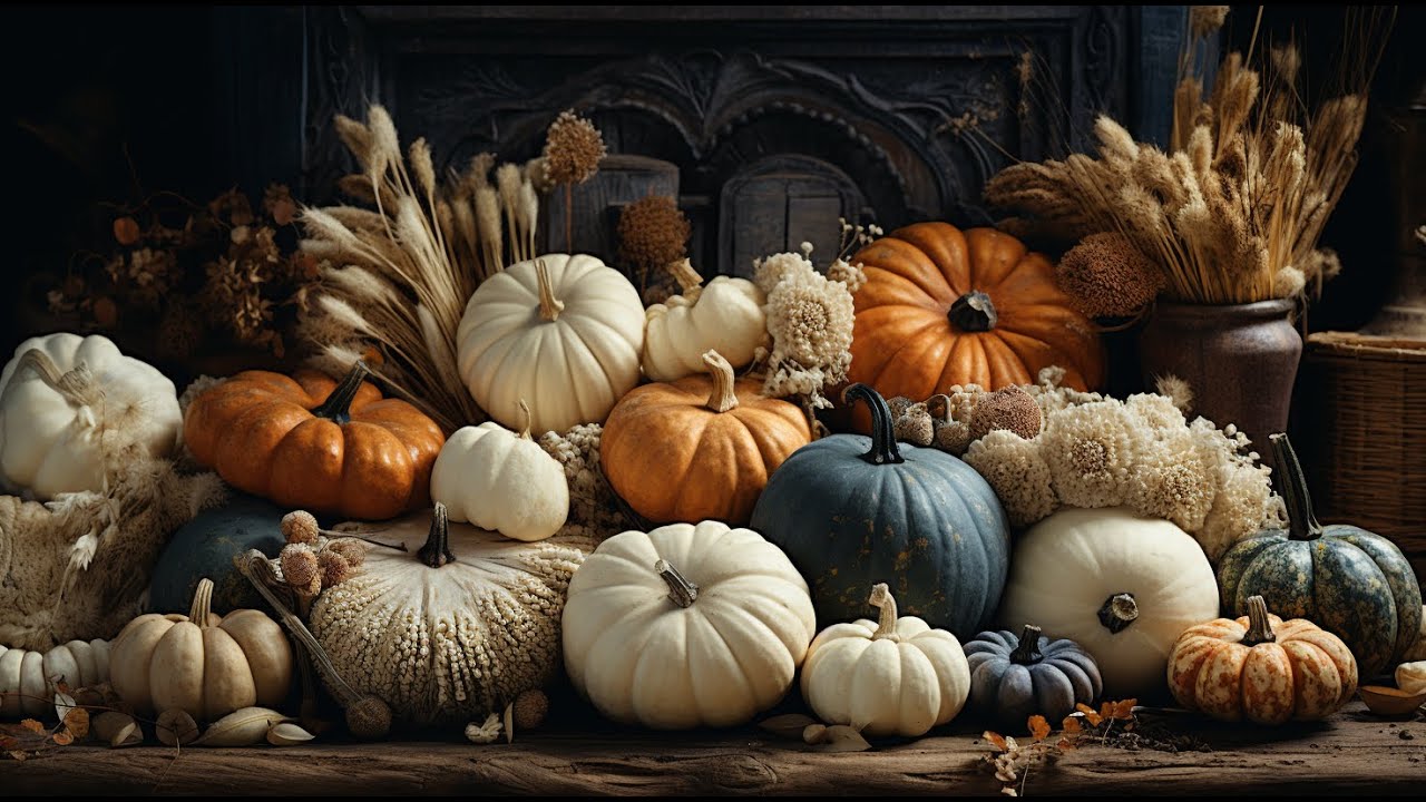 Fall TV art | pumpkins | Thanksgiving ambience screensaver | Samsung ...