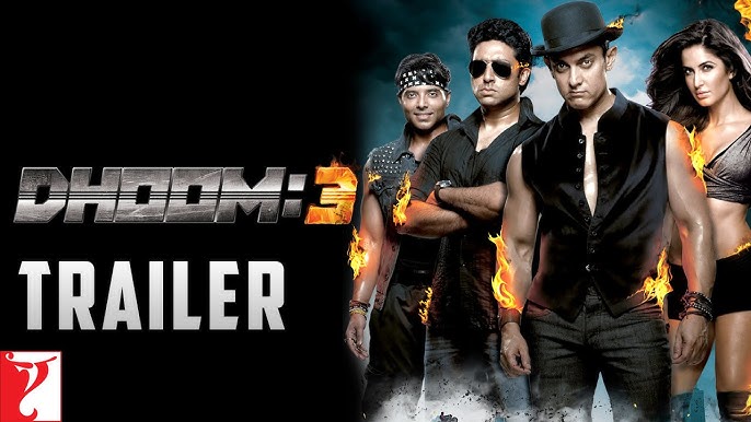 Dhoom 3 Motion Poster
