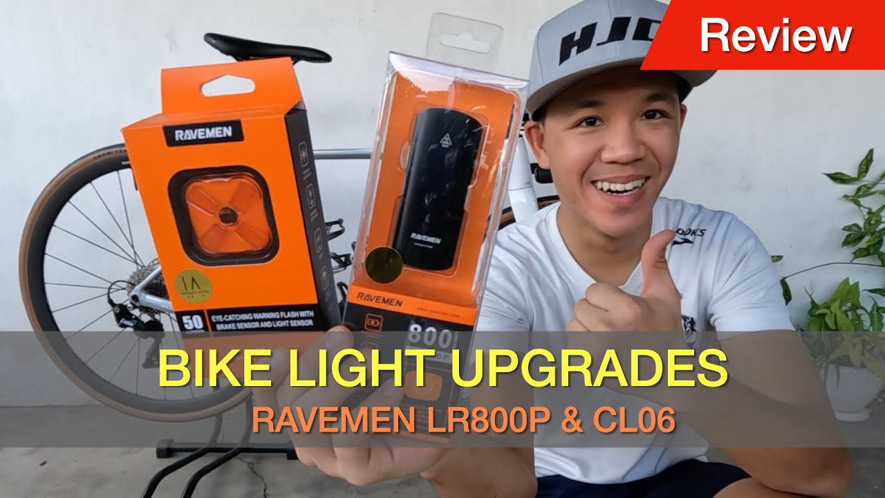 Ravemen LR800P headlight & CL06 taillight | Bike light upgrades | Cycling in Malaysia - YouTube