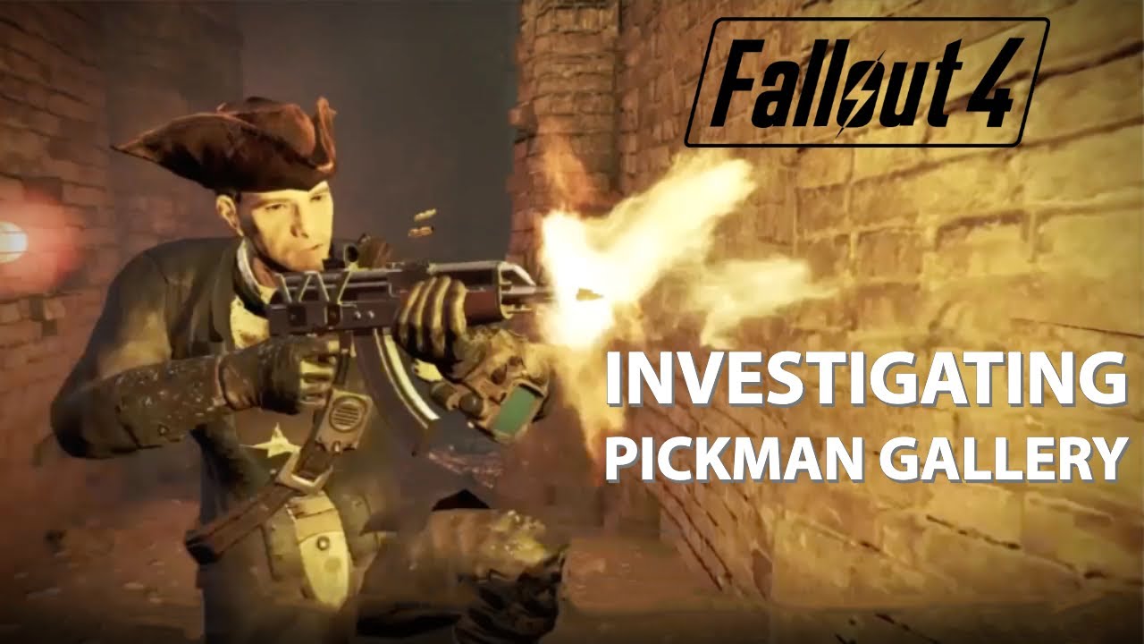 Pickman Gallery Fallout 4 FO4 Gameplay - YouTube