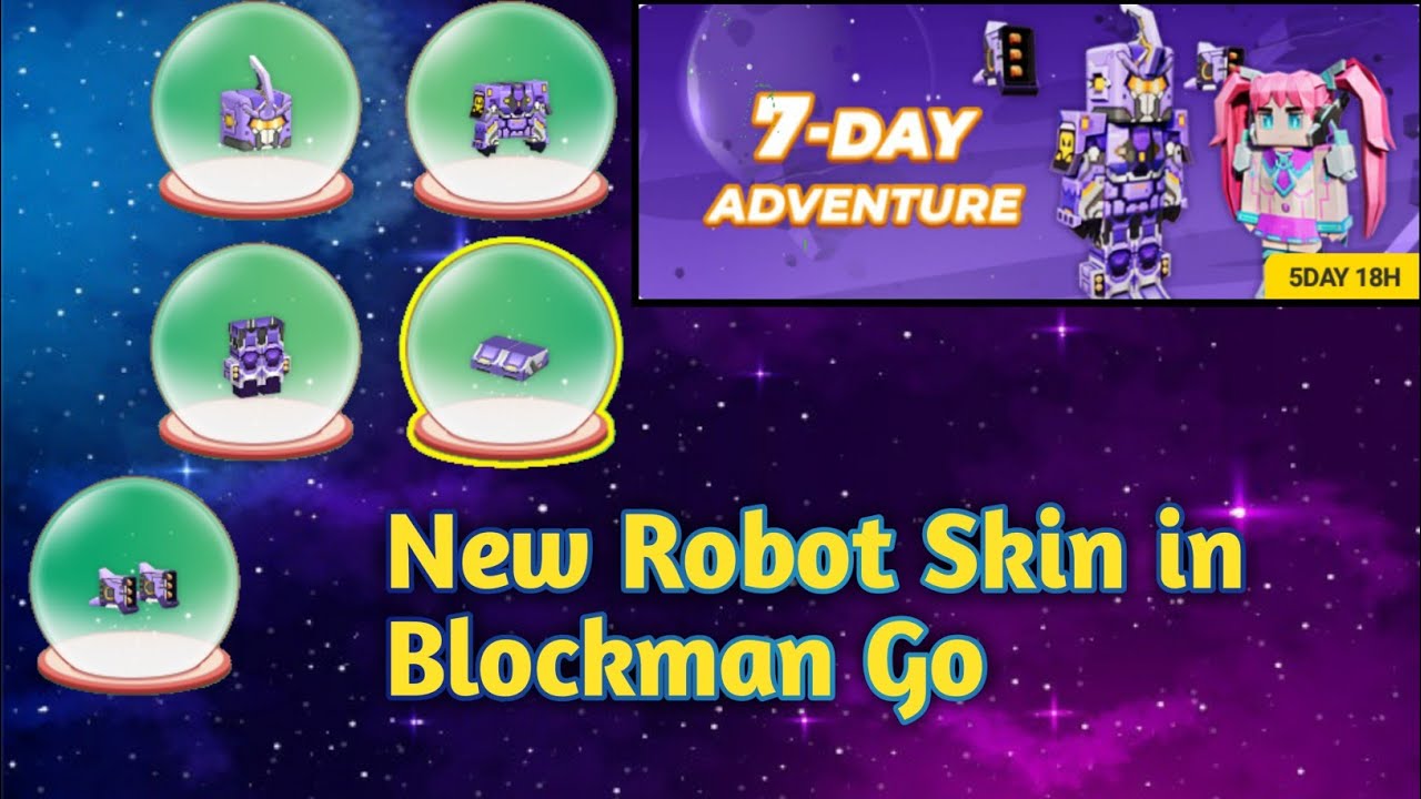 New Old Robot Events On Blockman Go - YouTube