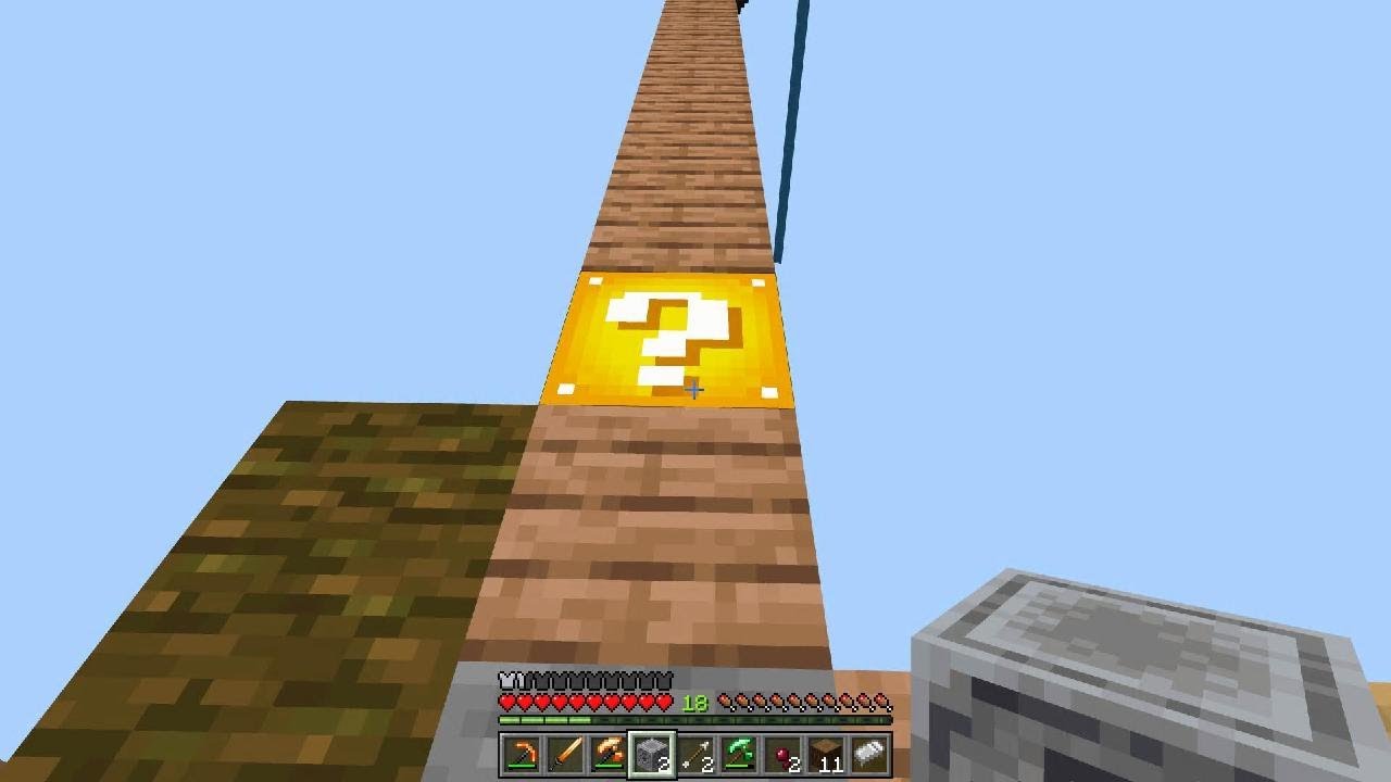 Minecraft_one luckey block 3 - YouTube