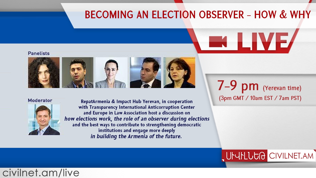LIVE. Becoming an election observer - How & Why - YouTube
