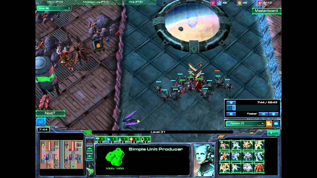 SC2 Custom - Squadron TD Disciple + Spawn of Dragon Hybrid P1 - YouTube