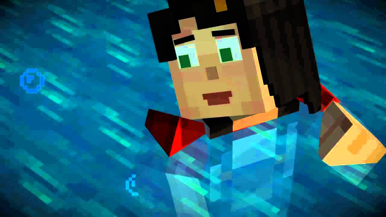 Jesse lets out her inner-man scream. (Minecraft Story Mode) - YouTube