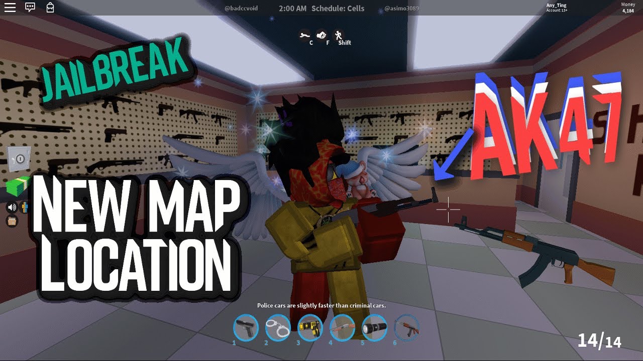 ROBLOX Jailbreak : New Gun Ak47, Gun Shop & More NEW UPDATE! - YouTube