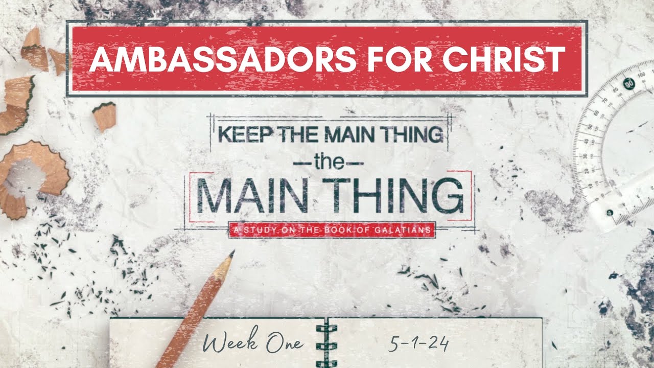 Keep the Main Thing the Main Thing - Week 1 (Midweek 5-1-24) - YouTube
