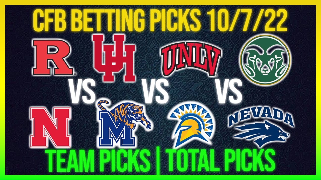 FREE CFB Week 6 Betting Picks Today 10/7/22 NCAAF Betting Predictions ...