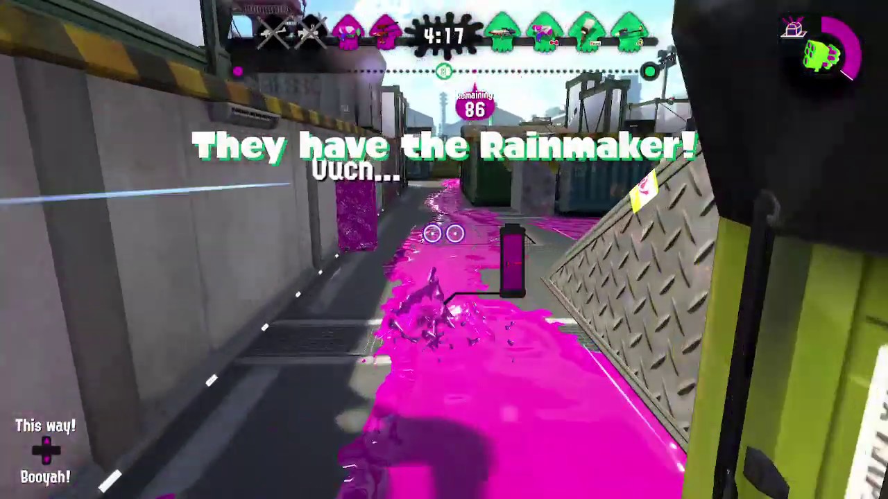 Agent 4 Rainmaker: "Pushing Back with an Inkjet Down! (2018) - Splatoon ...