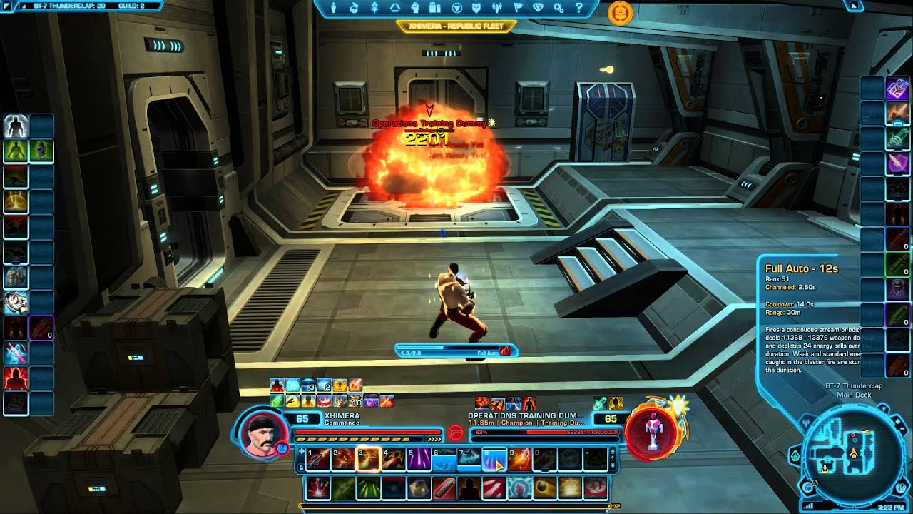 Swtor Commando Assault Specialist parse 4.0.3 - YouTube