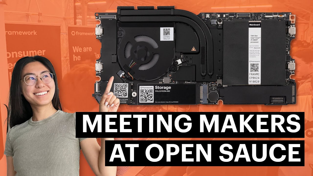 Framework Went to Open Sauce and Met The Coolest Makers 😎 - YouTube