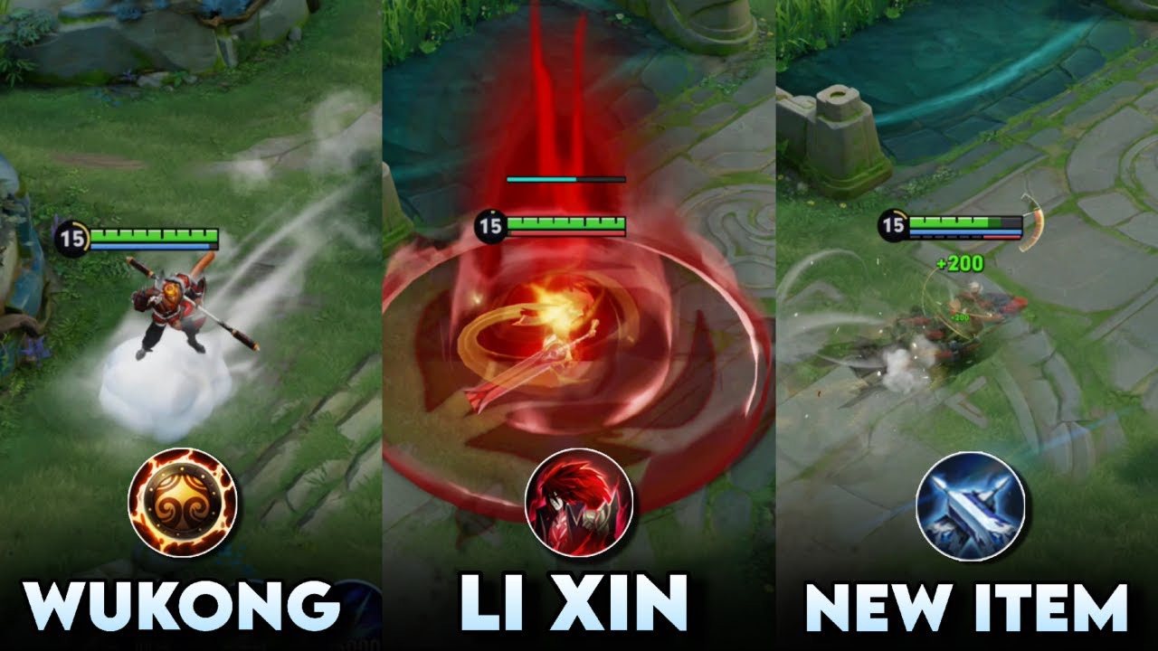 Wukong & Li Xin Rework, New Active Item! | Test Server Update | Honor ...