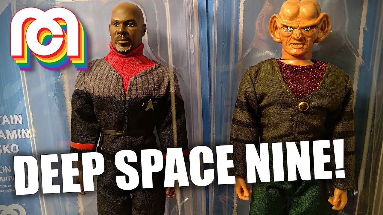 Mego Star Trek Captain Sisko and Quark from Deep Space Nine 8" Scale ...