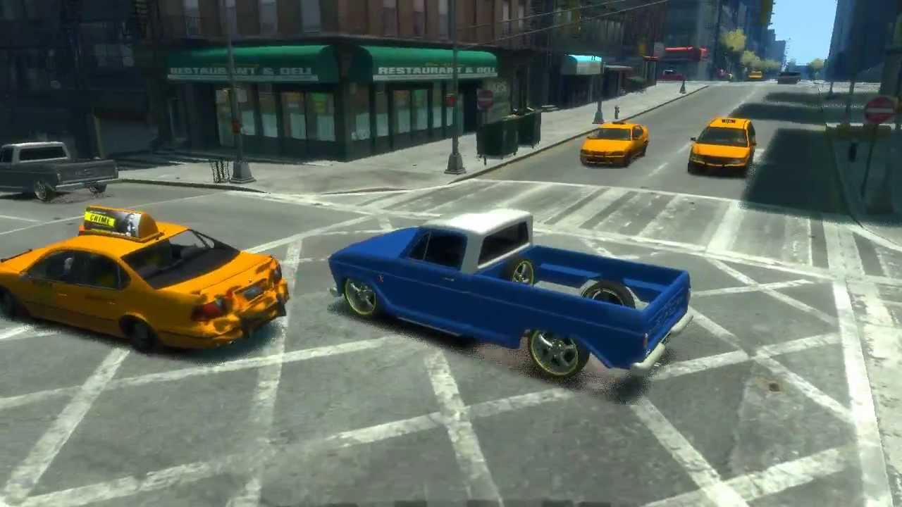 GTA4 - Chevrolet C10 Crash Test - YouTube