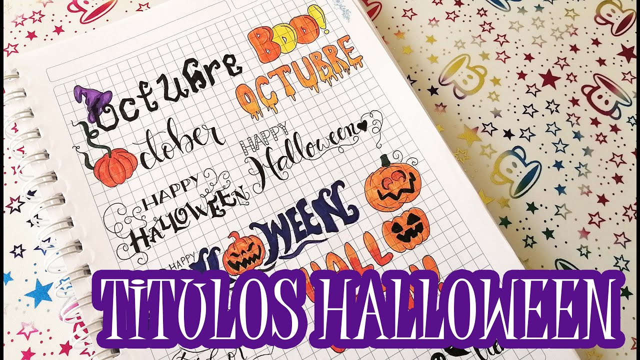 Ideas de Titulo para Halloween | Octubre | LemeraldGreen - YouTube