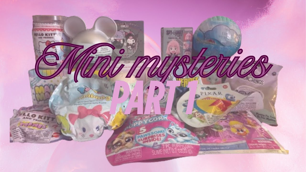 Part 1: mini and small mystery items. - YouTube