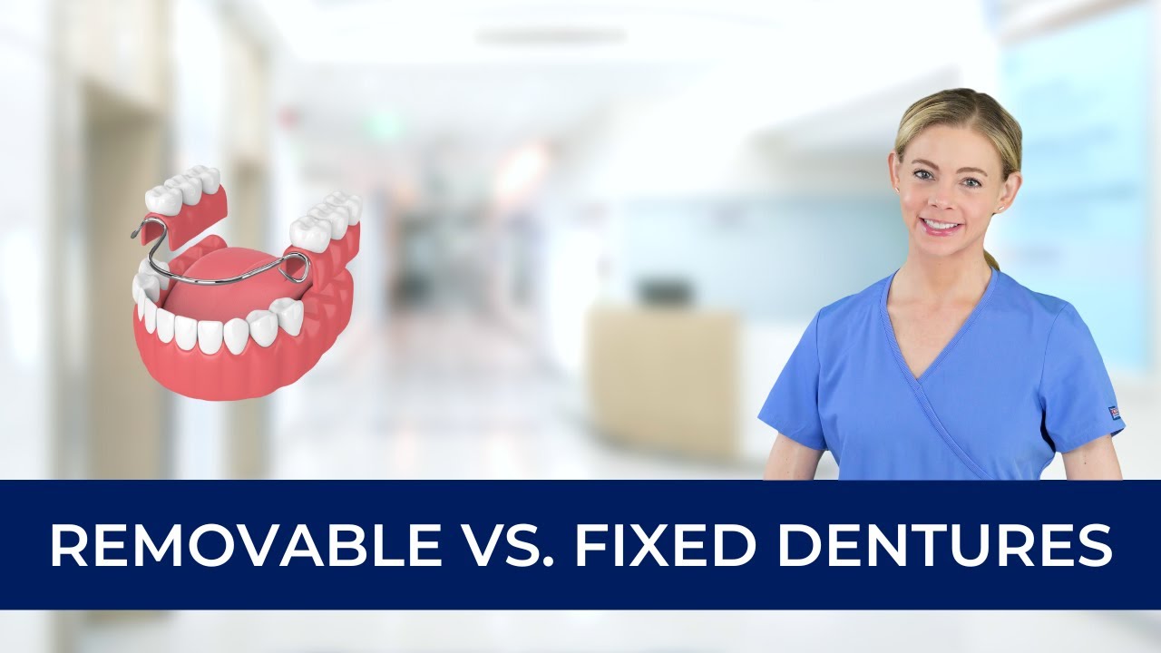 What is the Difference Between a Removable Denture and a Fixed Denture ...