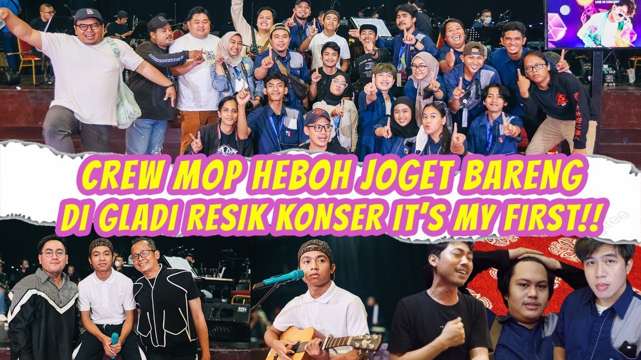 LANJUT NYOO! CREW MOP SEMANGATIN BETRAND DI GLADI RESIK | BEHIND THE ...